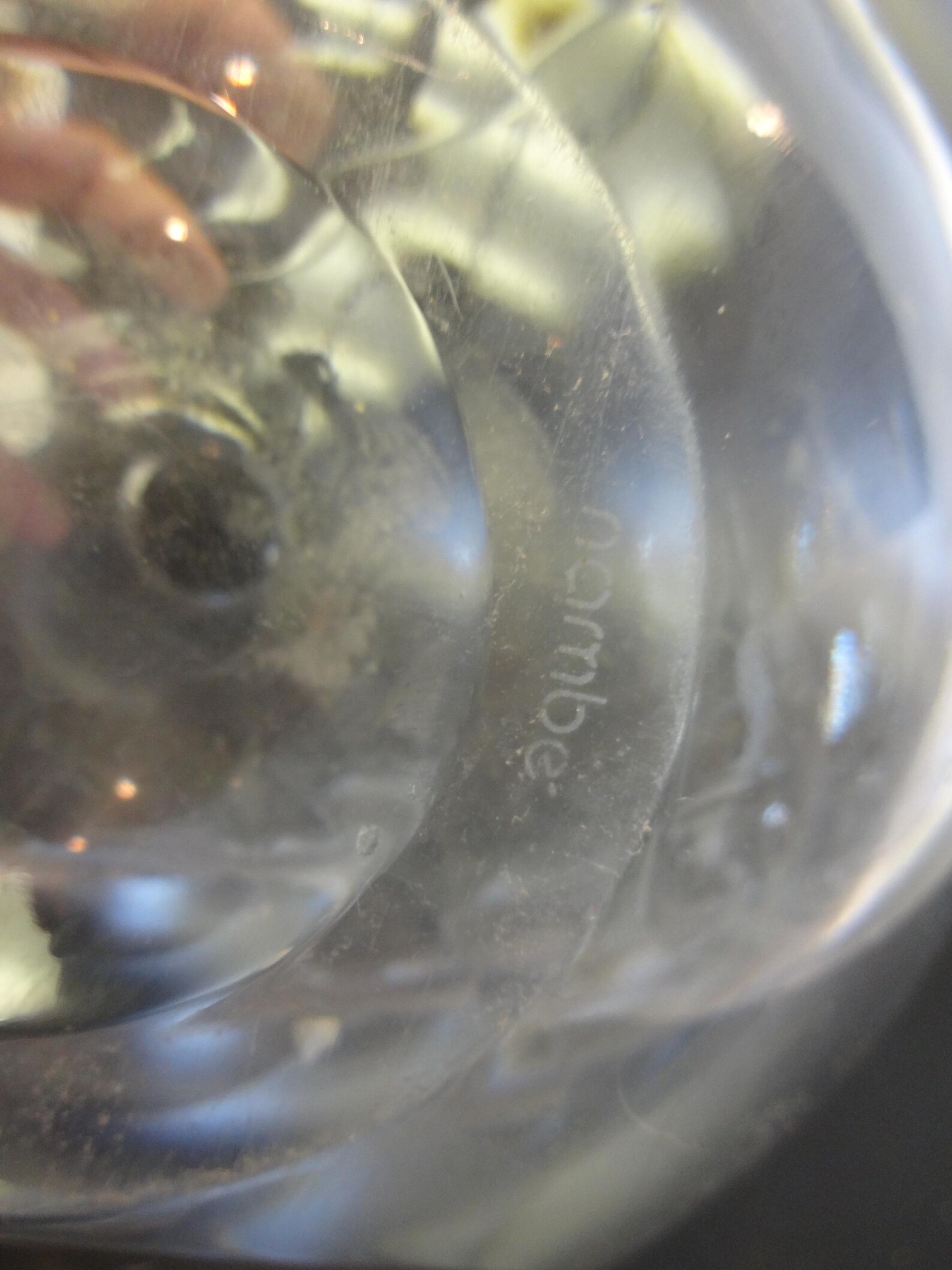 Nombe Vase Crystal 7 Pounds Rare Design - Etsy