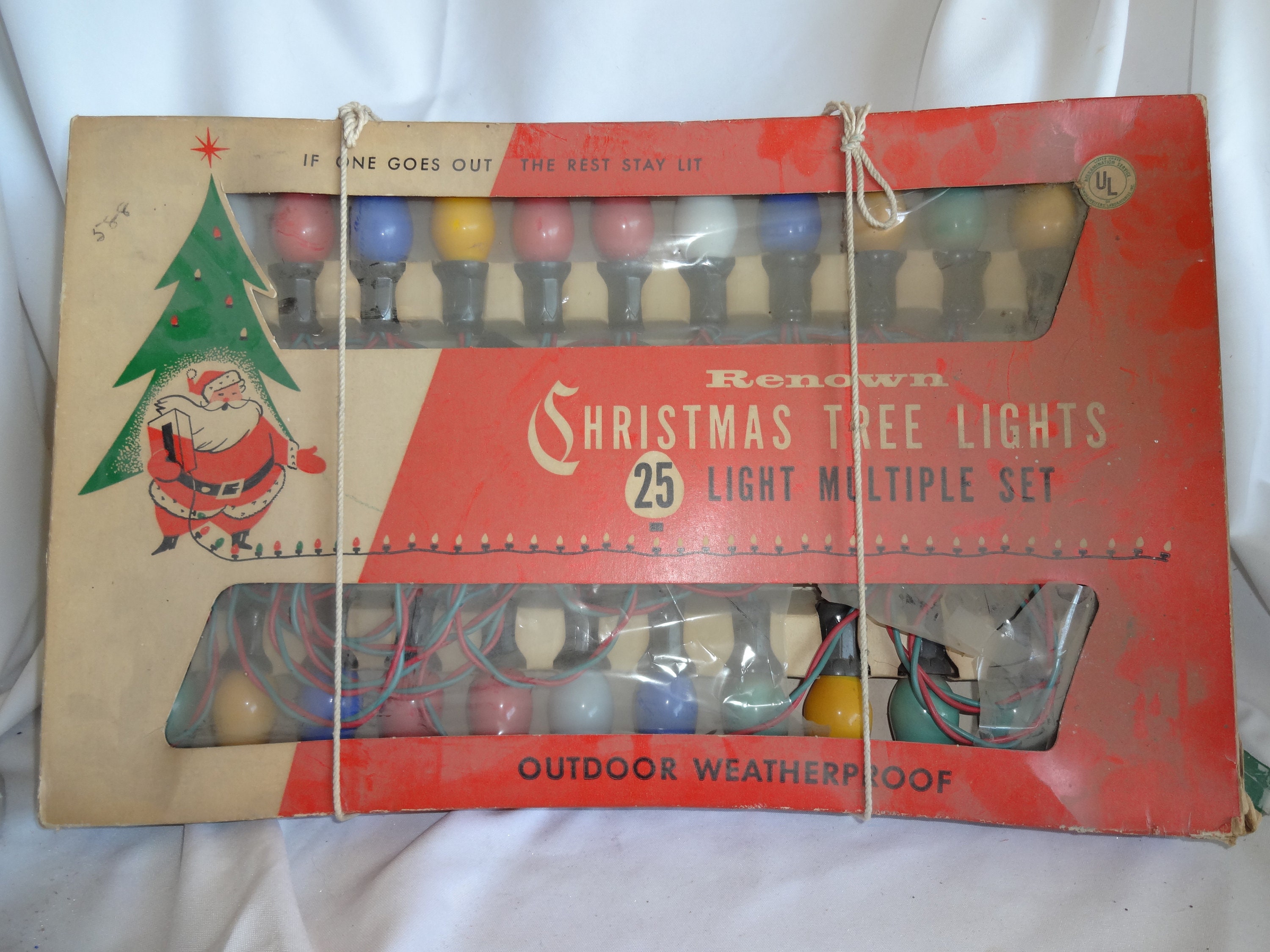 Retro Christmas Lights Outdoor