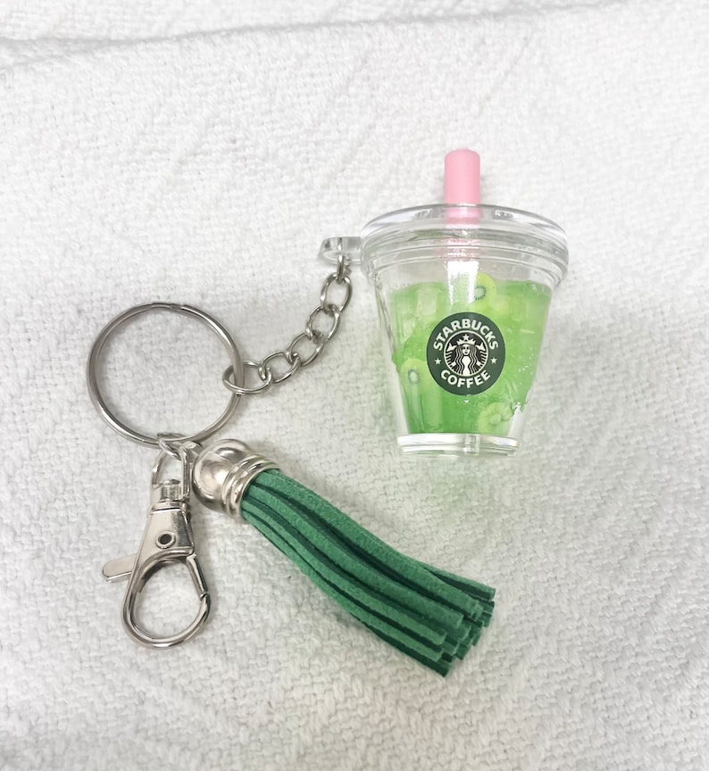 Mini Starbucks Keychains - Etsy
