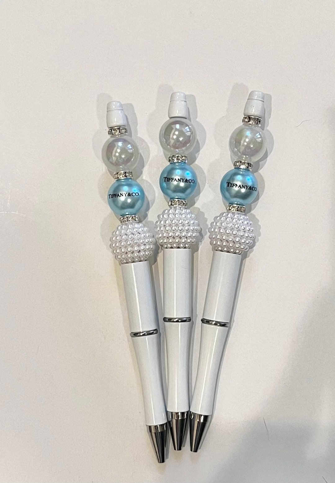 Custom Made Beaded T&co Pens - Etsy
