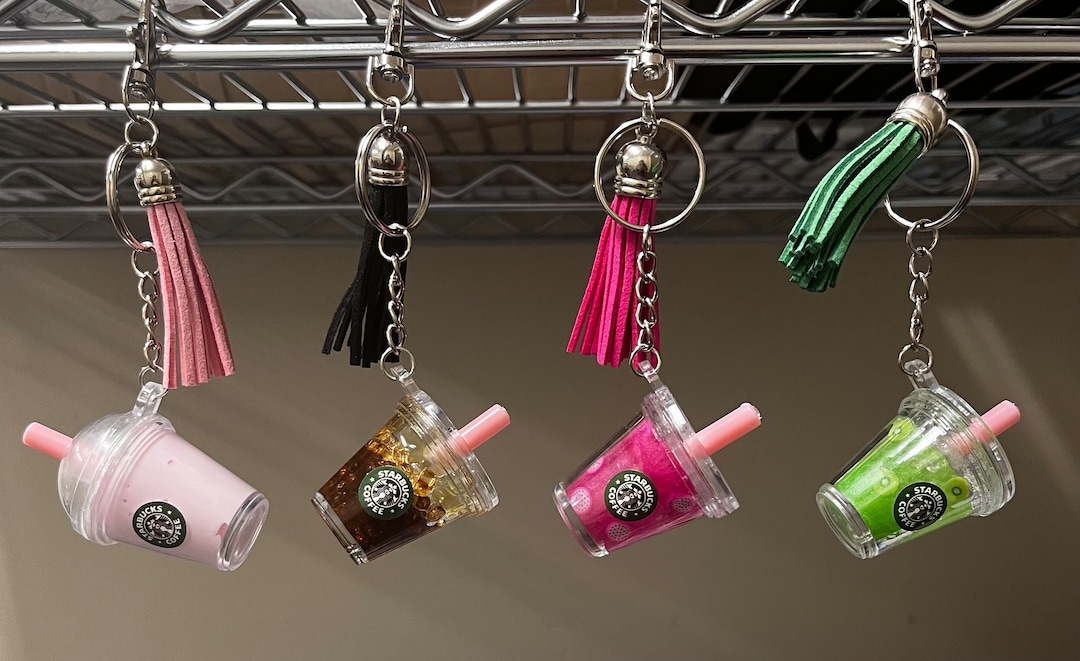 Mini Starbucks Keychains - Etsy