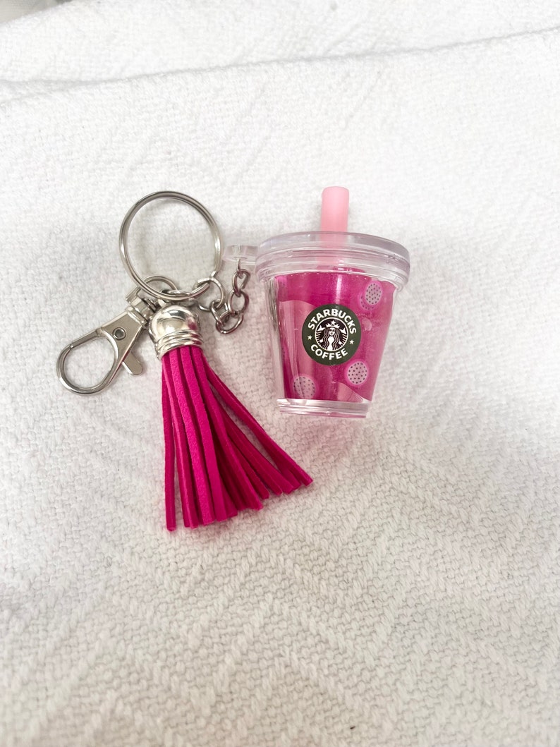 Mini Starbucks Keychains - Etsy