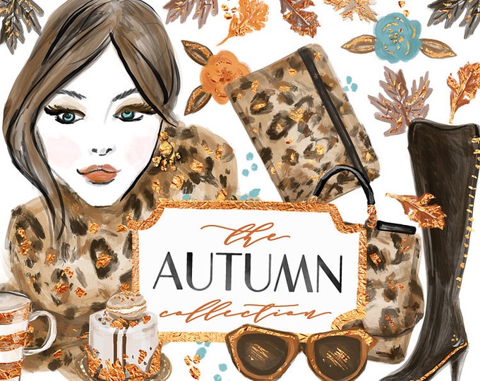 Instant Hand Drawn Clip Arts Digital Papers & by Bloomsical