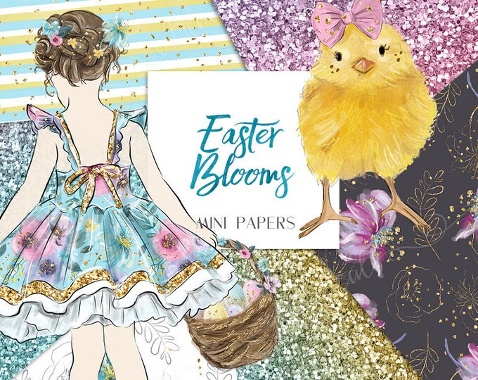 Instant Hand Drawn Clip Arts Digital Papers & by Bloomsical