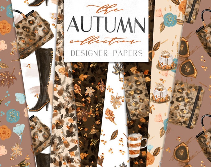 Instant Hand Drawn Clip Arts Digital Papers & by Bloomsical