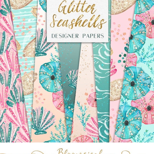 Baby Elephant Digital Paper Pack. Cute Elephants Printable | Etsy