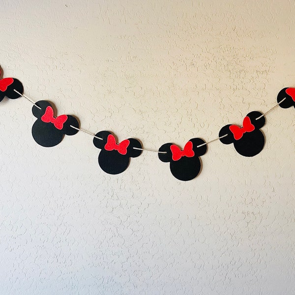Minnie Mouse Banner - Etsy