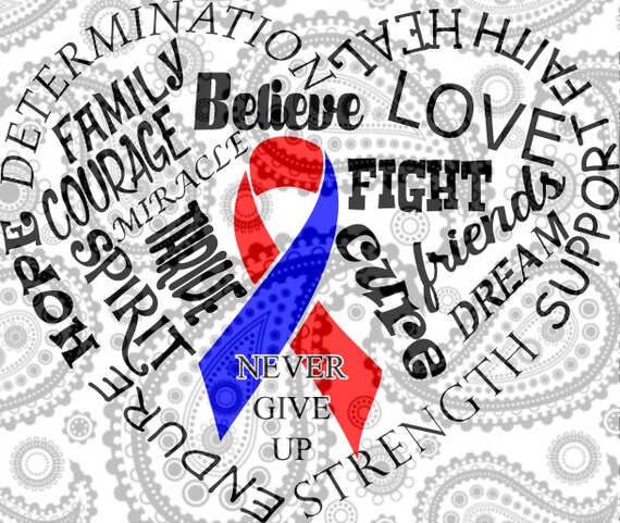 CHD Heart Wtih Words | Etsy