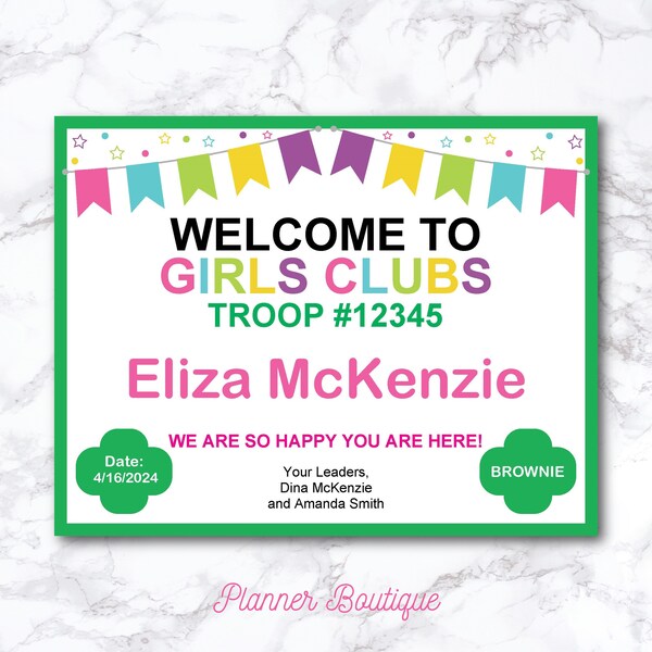 Welcome to Girl Scouts - Etsy