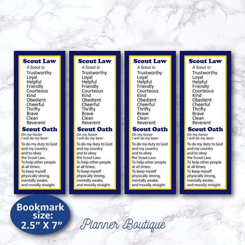 Cub Scout Oath - Etsy