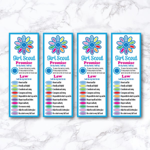 Daisy Girl Scout Promise - Etsy