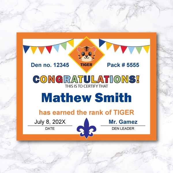 Cub Scout Awards - Etsy