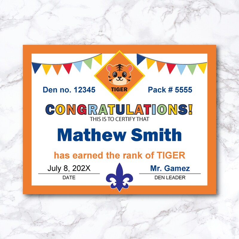 Cub Scout Awards - Etsy