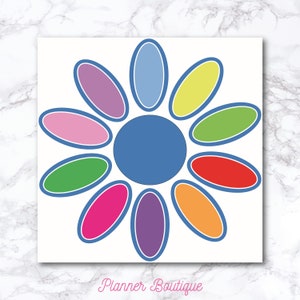 Daisy Petals Poster Flower Garden Petal Activity Girl Troop Leader ...