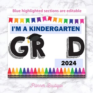 Kindergarten Graduation Certificate Handprint Art Diploma Last Day of ...