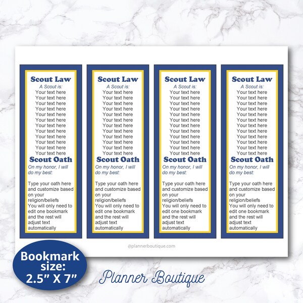 Cub Scout Oath - Etsy