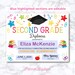 Second Grade Diploma: Printable Graduation Certificate (digital ...