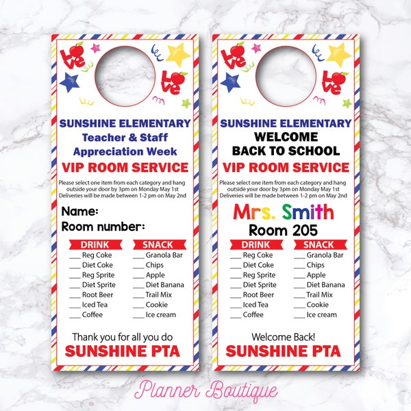 Teacher Room Service - Etsy