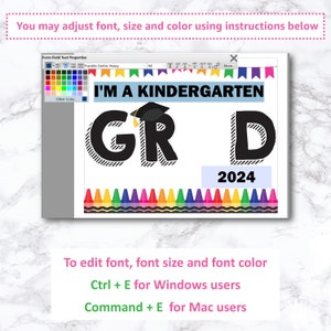Kindergarten Graduation Certificate Handprint Art Diploma Last Day of ...