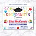 Printable Kindergarten Diploma: Fillable Graduation Certificate (PDF ...