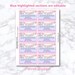 Kids Playdate Calling Card: Printable Summer Contact Cards (PDF ...