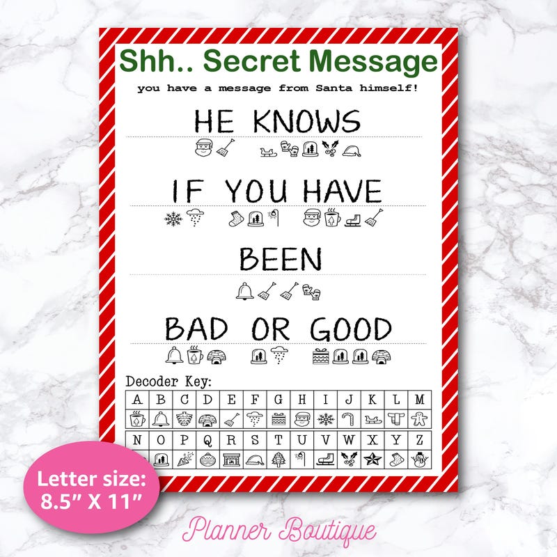 Secret Message - Etsy