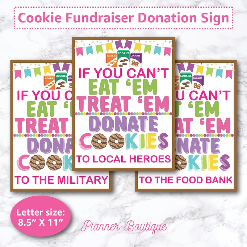 Donation Signs - Etsy