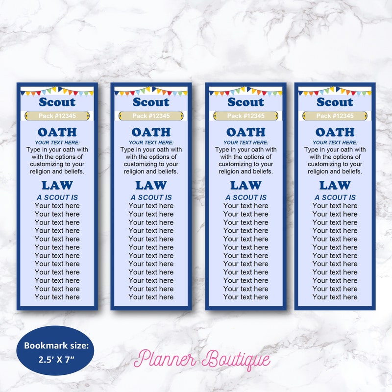 Cub Scout Oath - Etsy