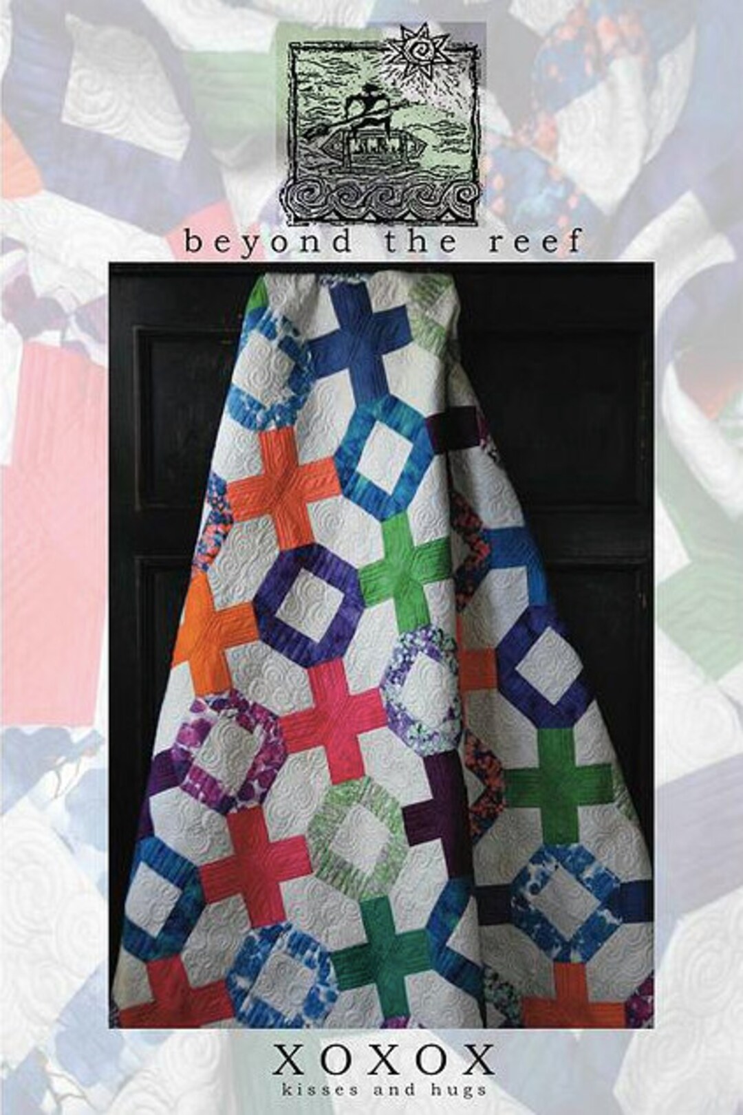 XOXOX Kisses and Hugs Quilt Pattern ~ Table Runner Nap Sleep Size ...