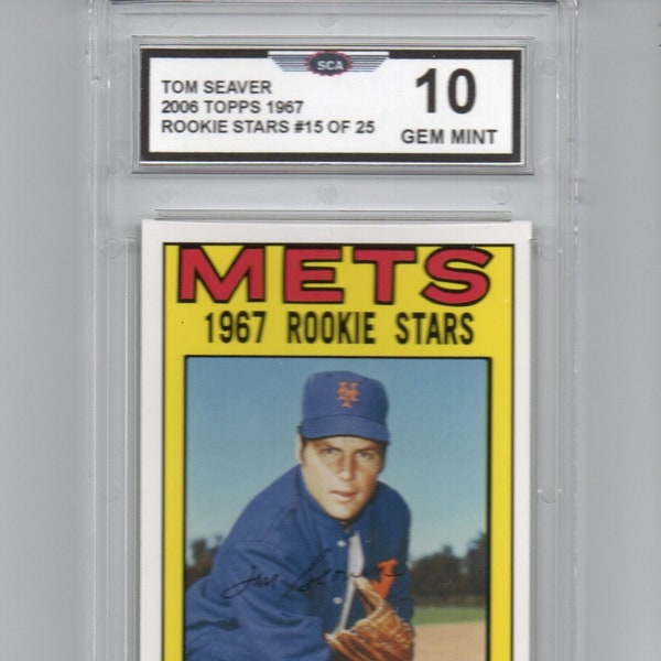 Tom Seaver Rookie Card - Etsy