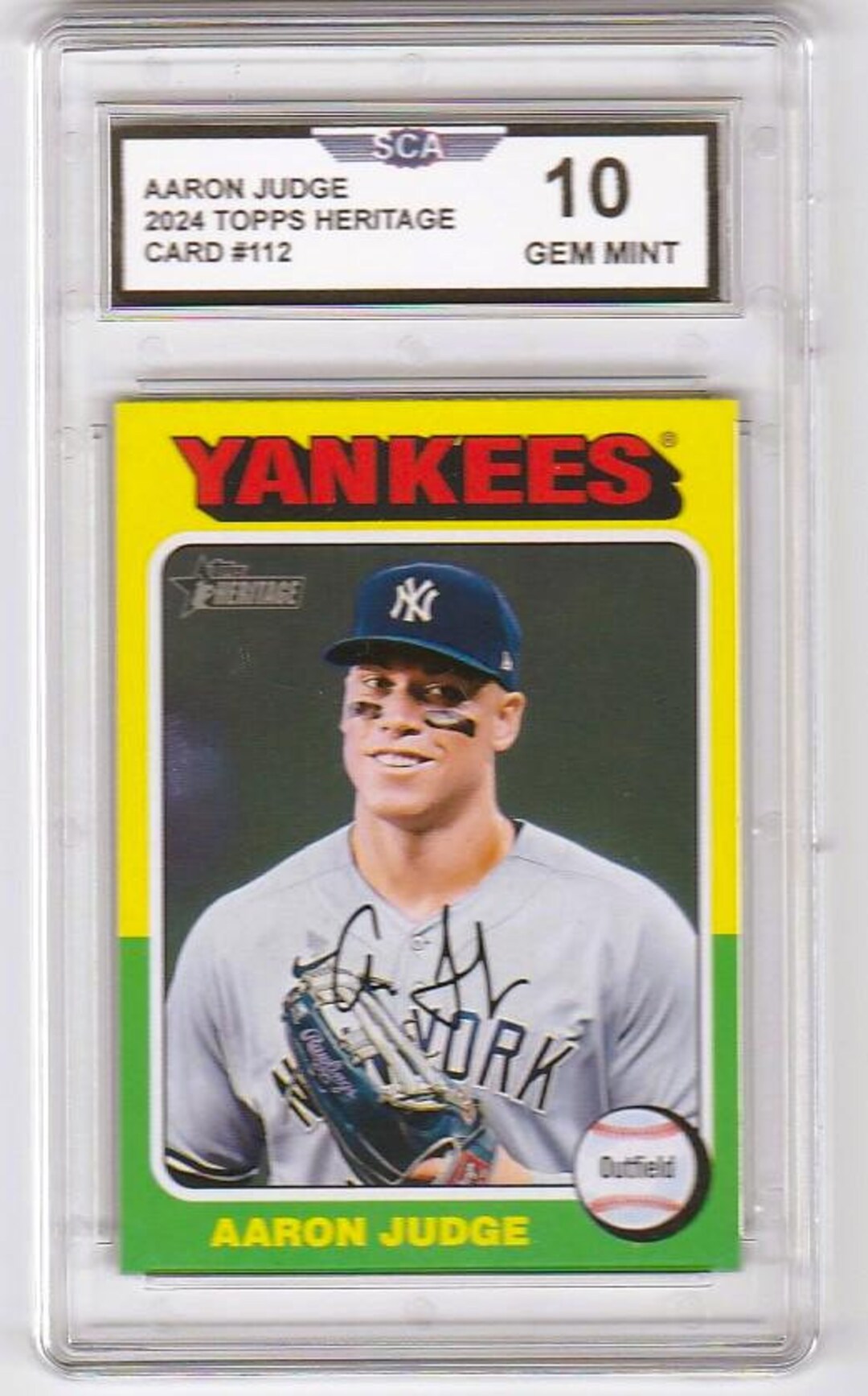 AARON JUDGE 2024 TOPPS Heritage Card New York Yankees - Etsy