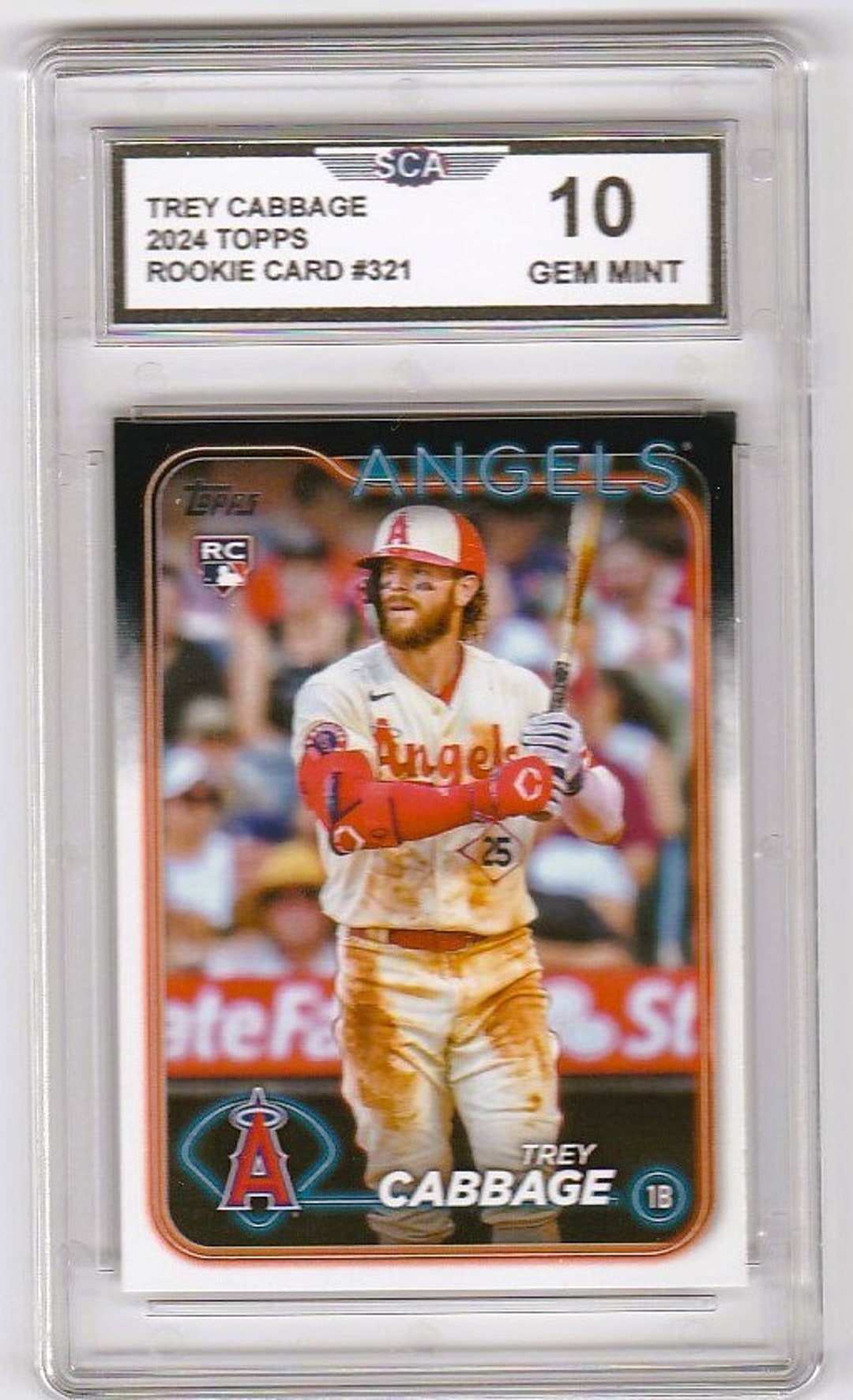 TREY CABBAGE 2024 TOPPS Rookie Card Houston Astros - Etsy