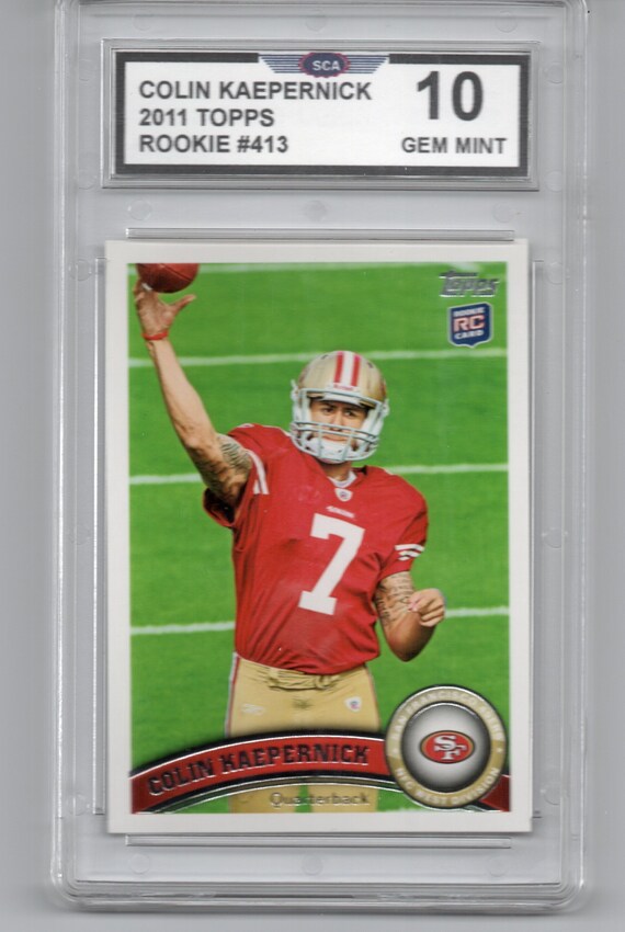 COLIN KAEPERNICK 2011 Topps Rookie Card. - Etsy