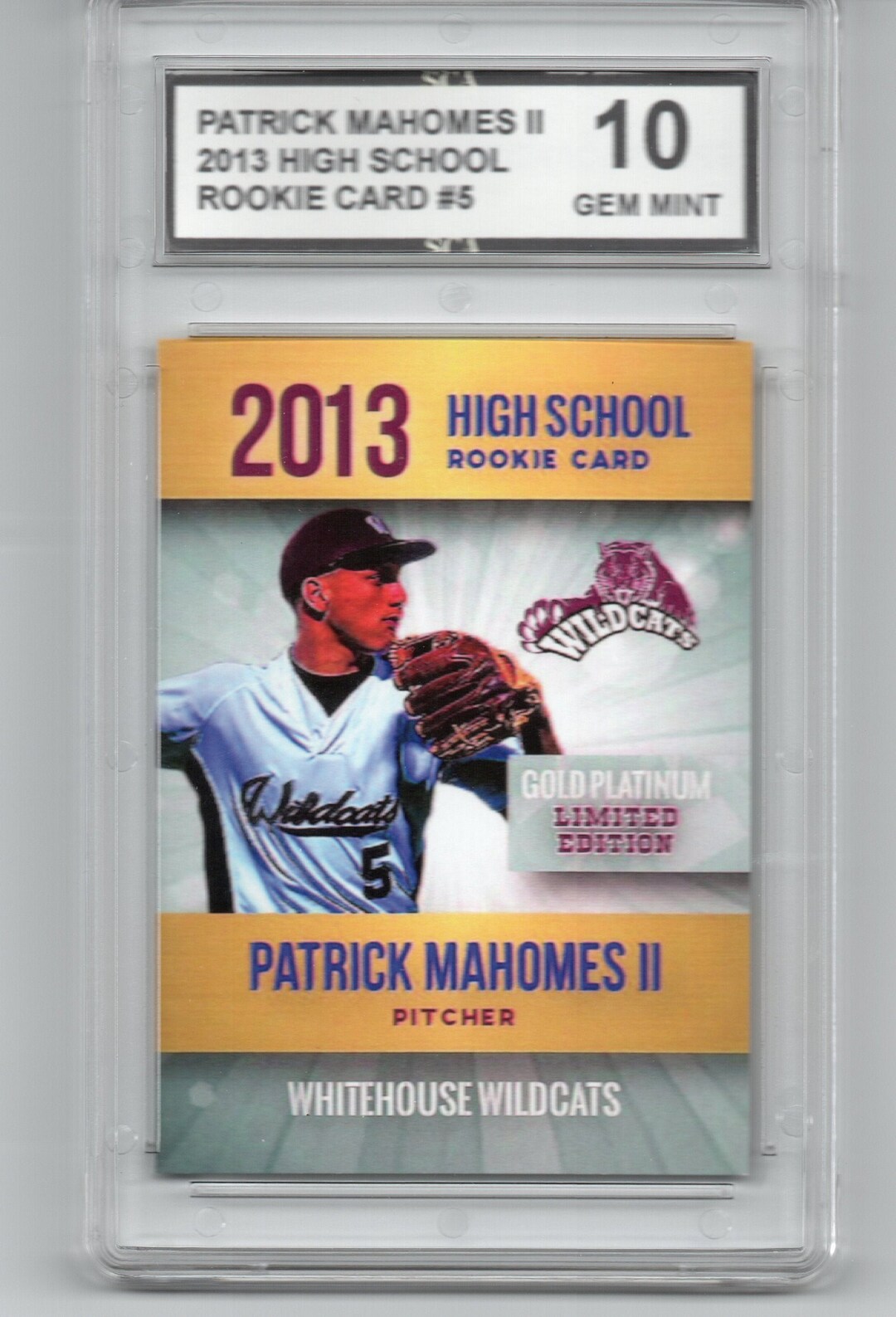 Patrick Mahomes 2013 Rookie Phenoms High School Rookie Card - Etsy