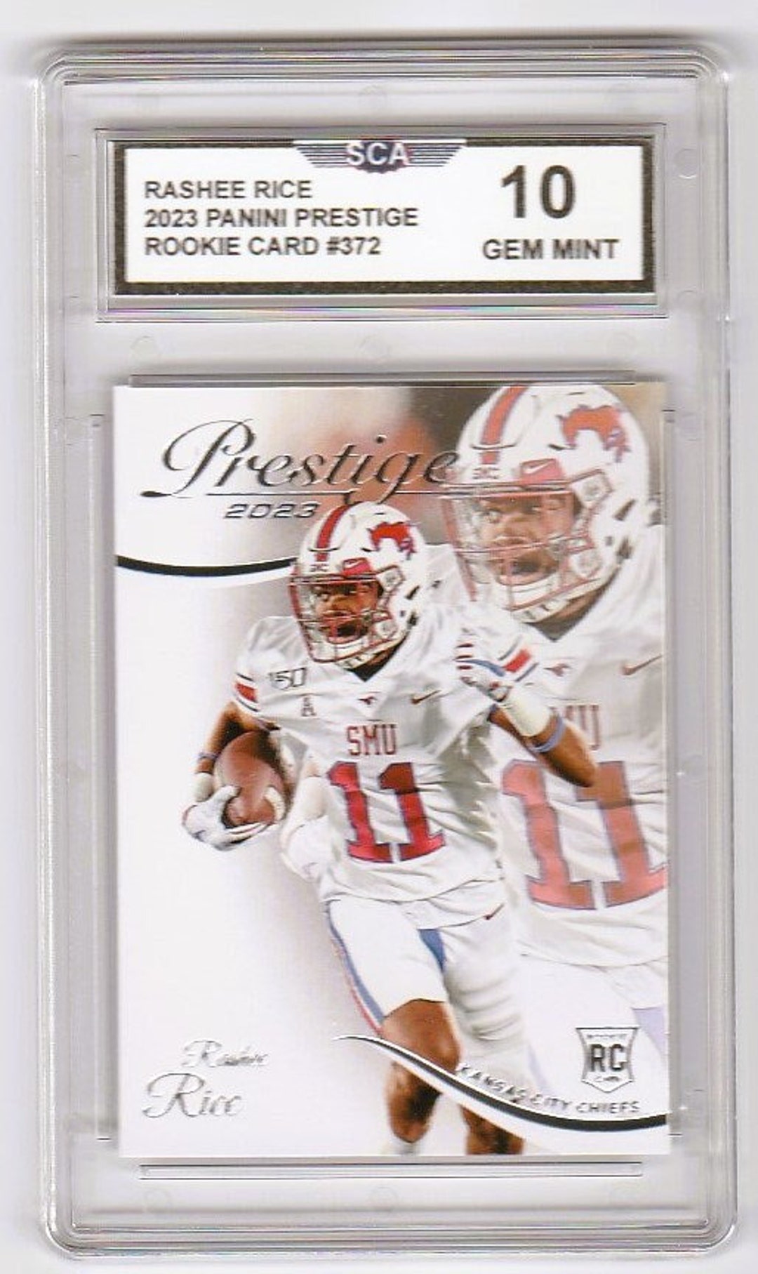 RASHEE RICE 2023 PANINI Prestige Rookie Card Kansas City Chiefs - Etsy