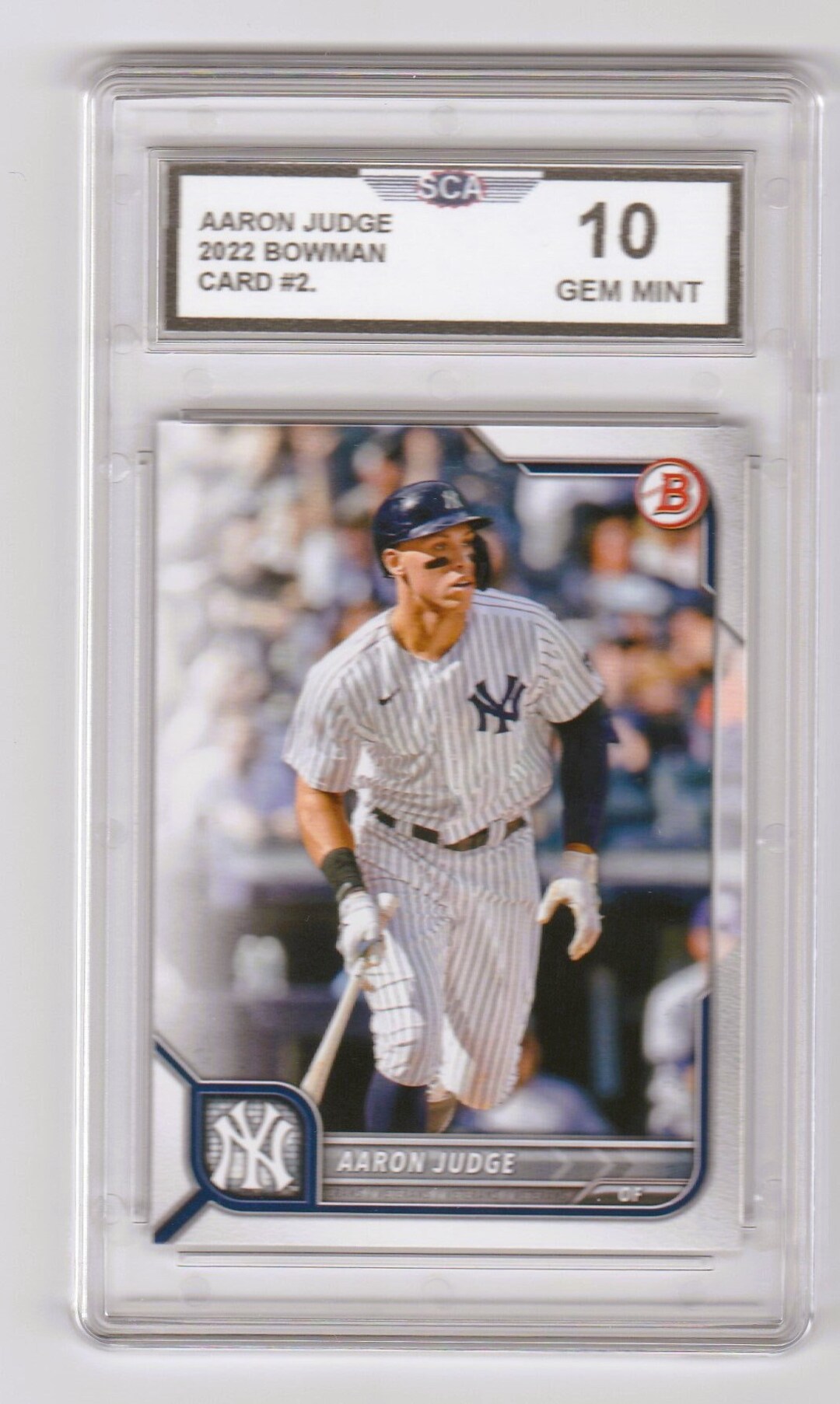 AARON JUDGE 2022 BOWMAN Baseball Card New York Yankees - Etsy