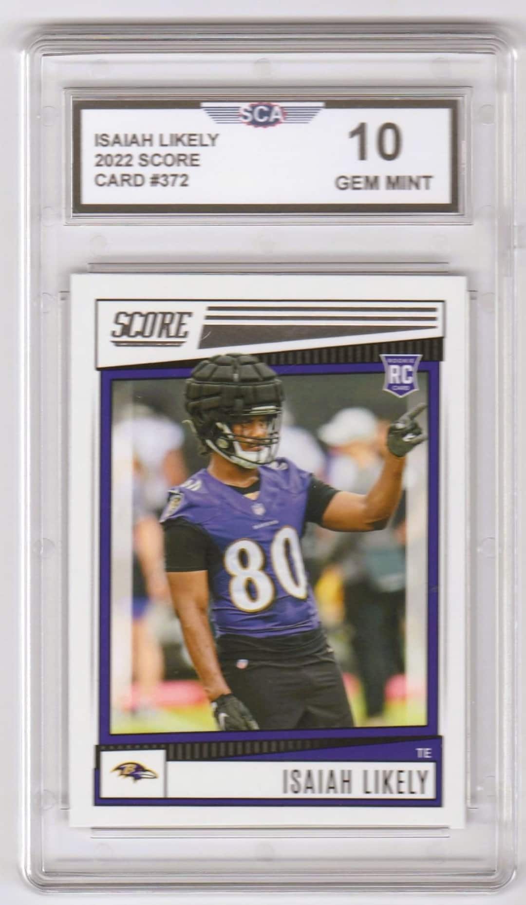 ISAIAH LIKELY 2022 SCORE Rookie Card Baltimore Ravens - Etsy