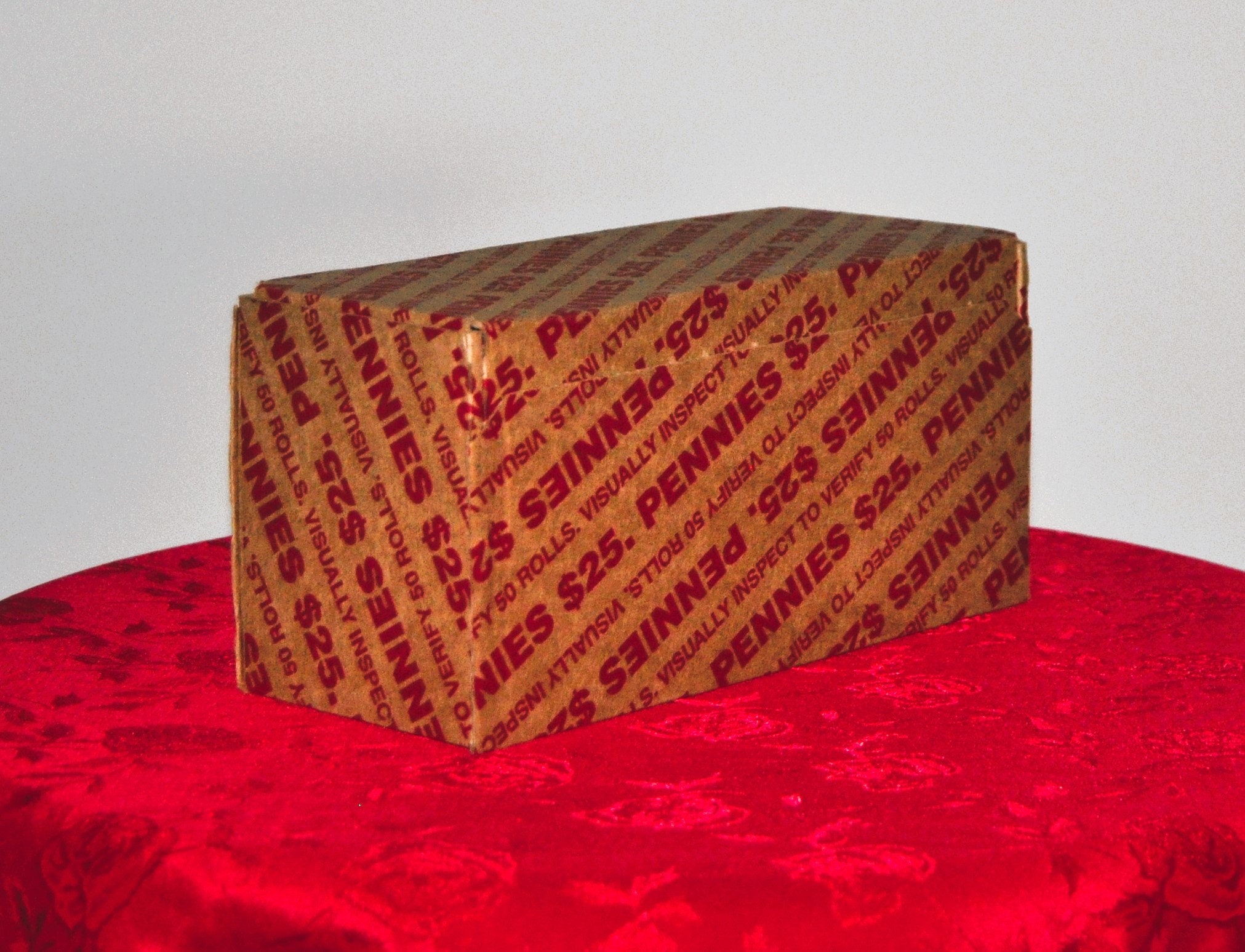 SEALED BANK BOX of American Pennies Fifty Rolls Unopened Unsearched - Etsy