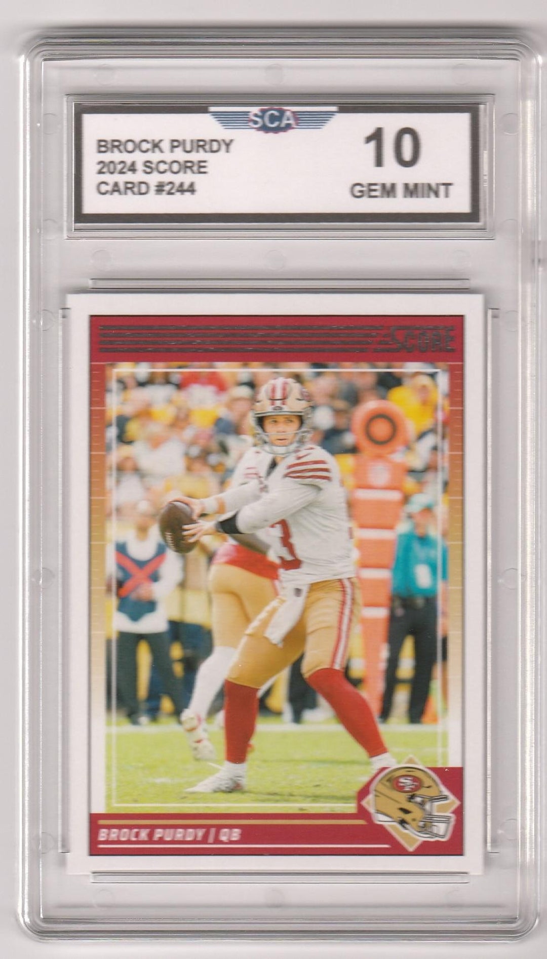 BROCK PURDY 2024 SCORE Card San Francisco 49ers Quarterback - Etsy
