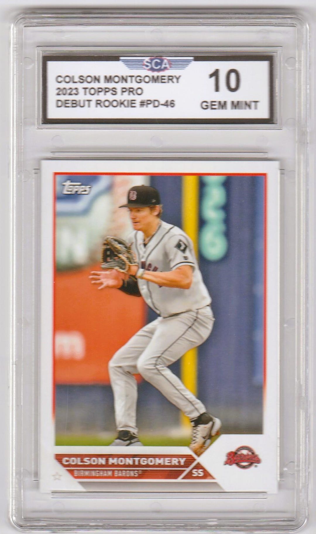 COLSON MONTGOMERY 2023 TOPPS Pro Debut Rookie Card Chicago White Sox - Etsy