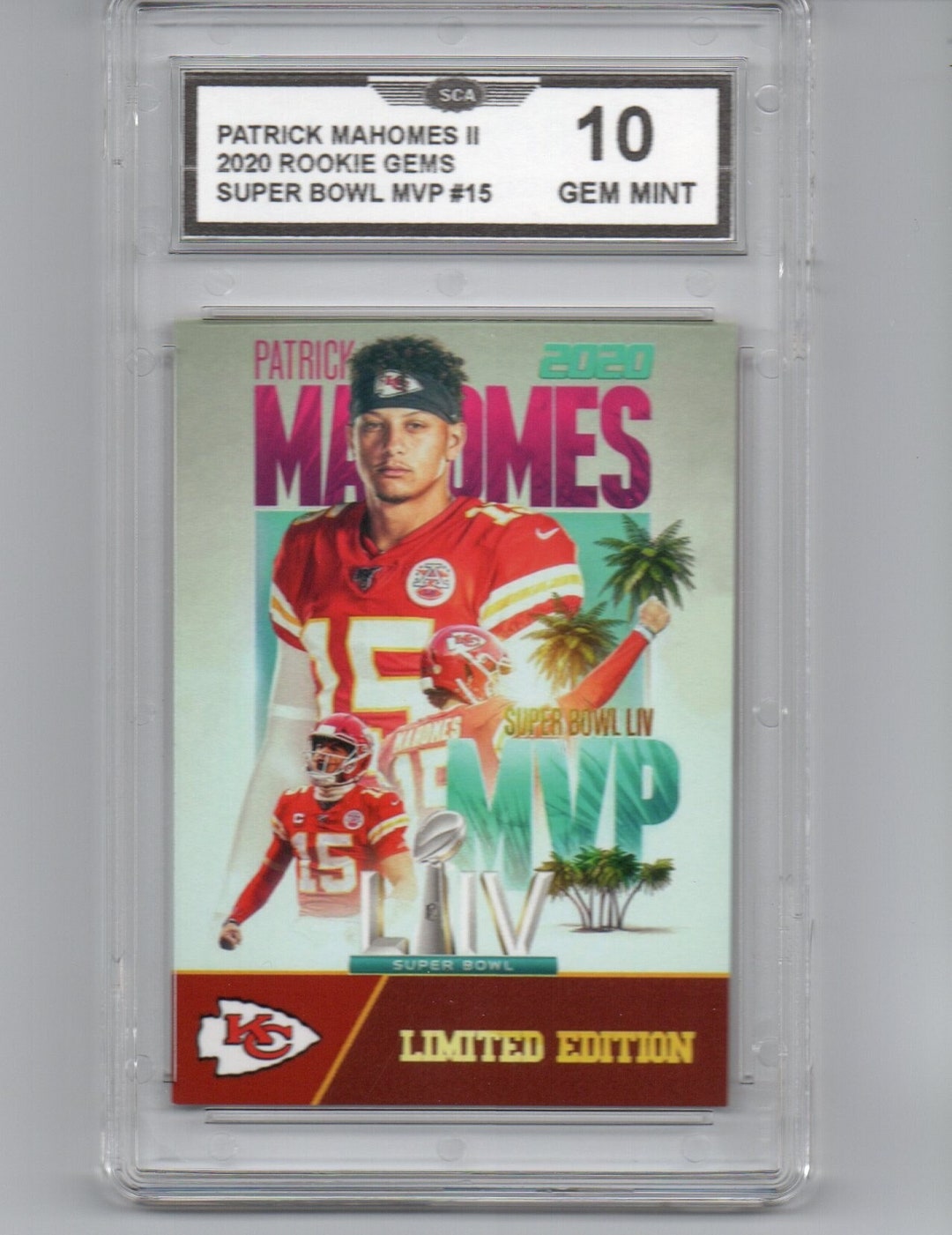 PATRICK MAHOMES II 2020 Rookie Gems Super Bowl Mvp Rookie Card - Etsy