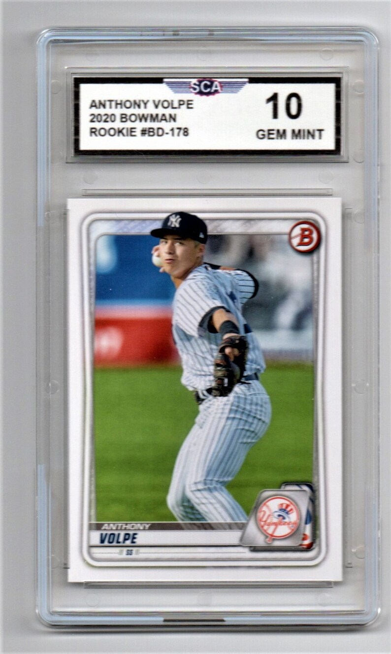 ANTHONY VOLPE 2020 Bowman Rookie Card New York Yankees - Etsy