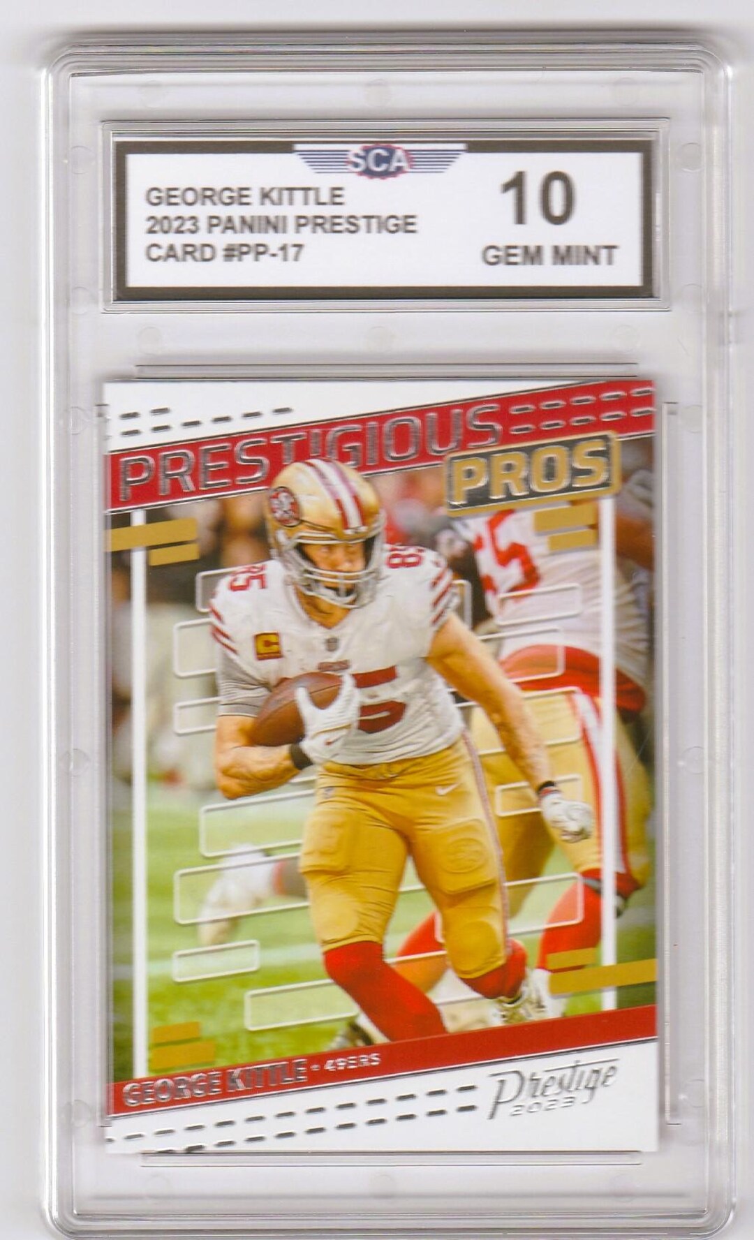 GEORGE KITTLE 2023 PANINI Mosaic Card San Francisco 49ers - Etsy