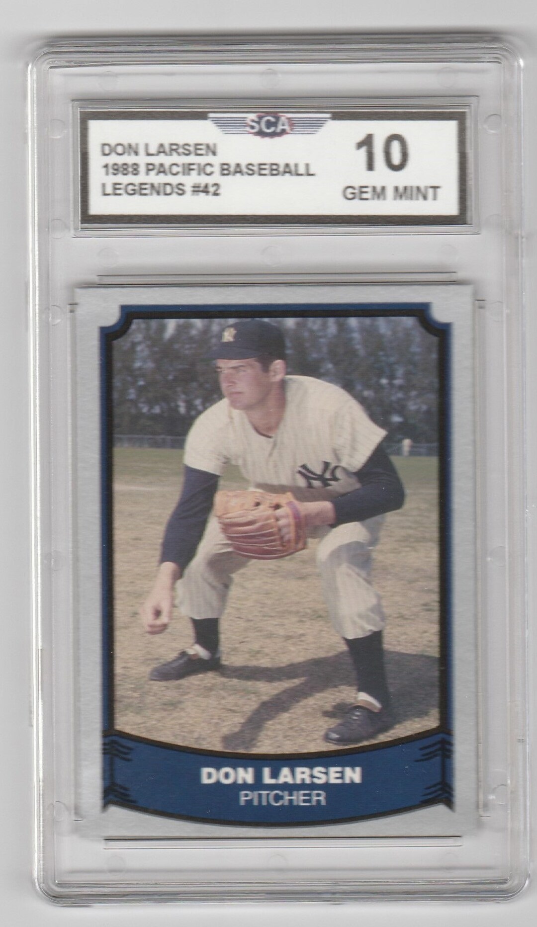 DON LARSEN 1988 PACIFIC Baseball Legends Card - Etsy