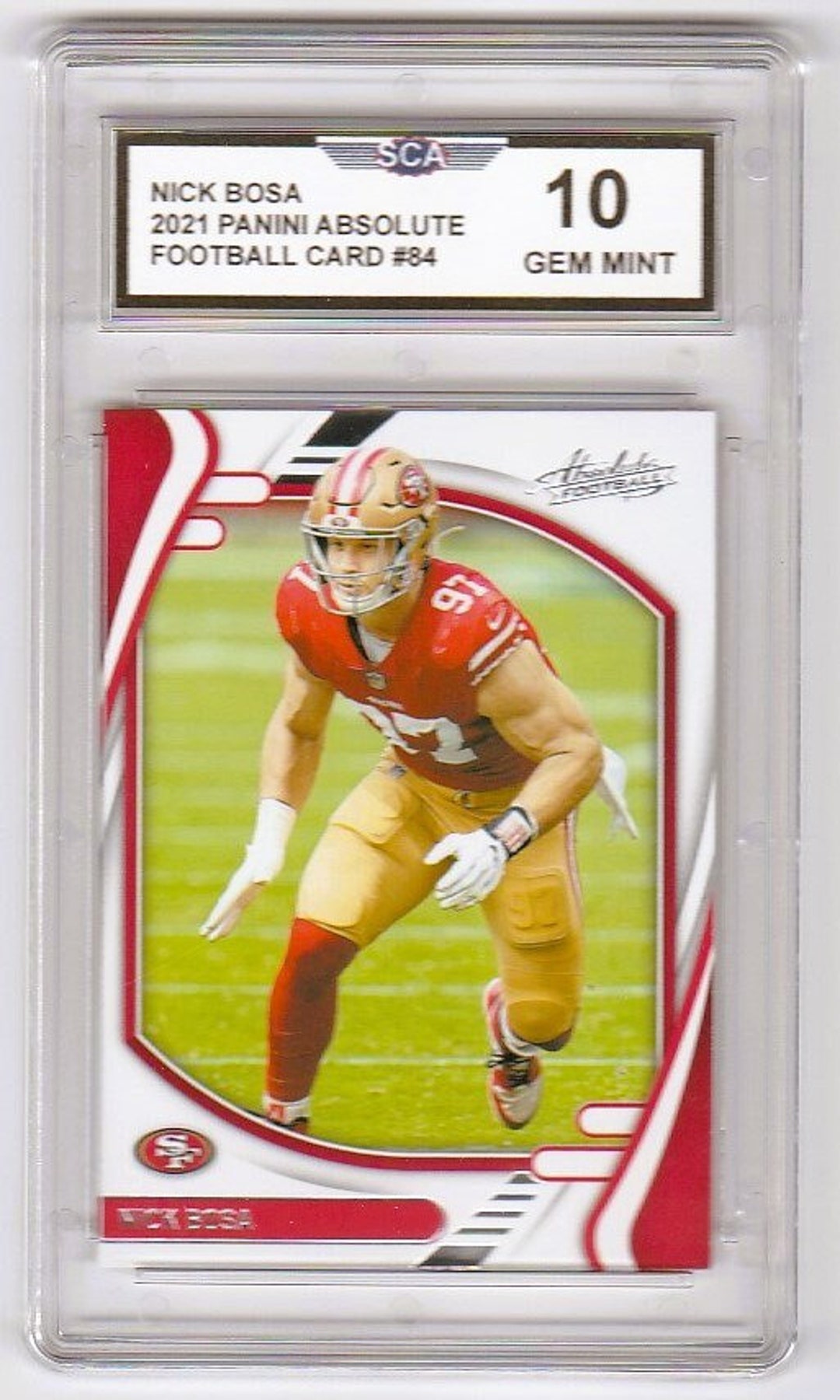 NICK BOSA 2021 PANINI Absolute Card San Francisco 49ers - Etsy