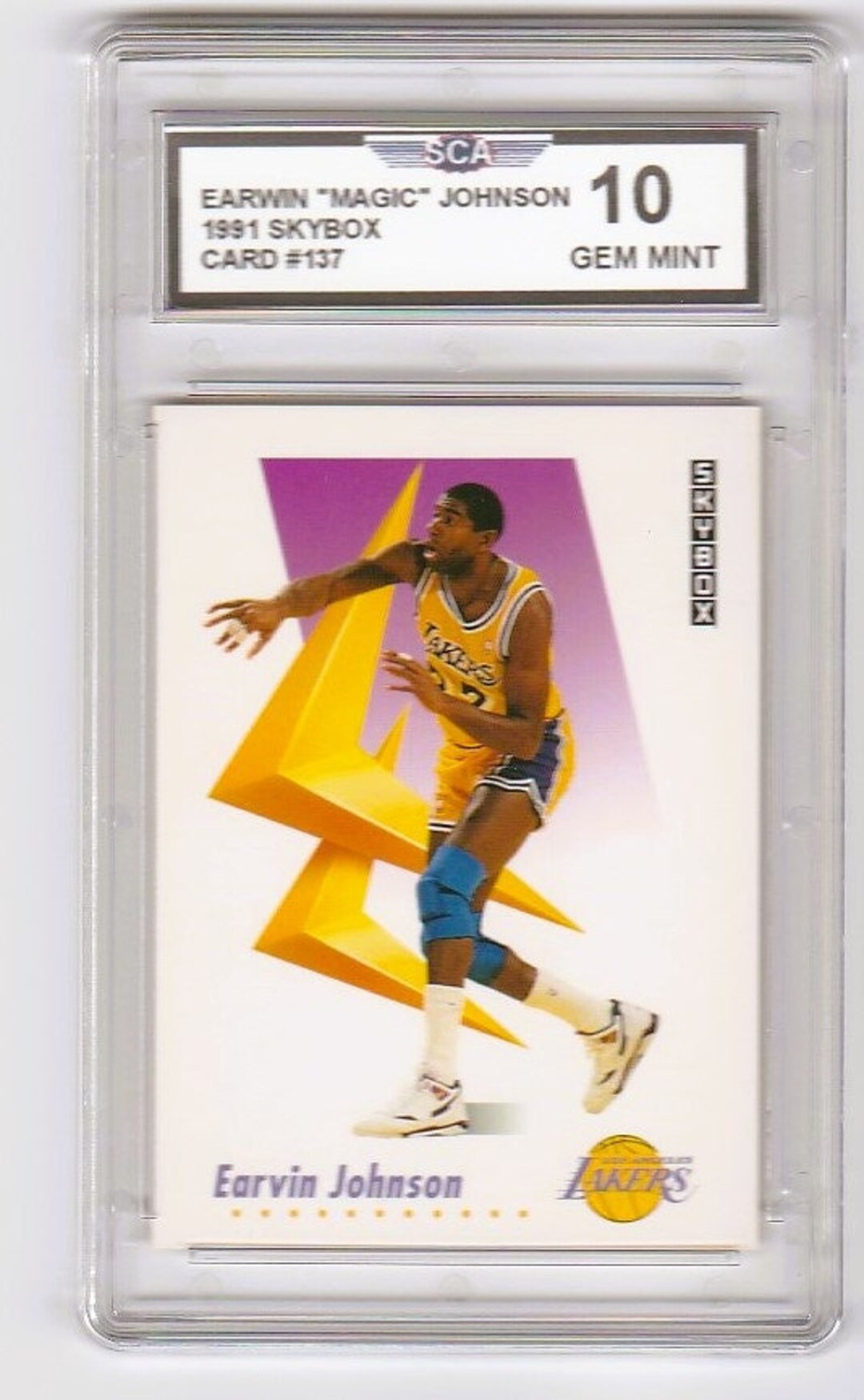 EARWIN "magic" JOHNSON 1991 Skybox Card-rare - Etsy