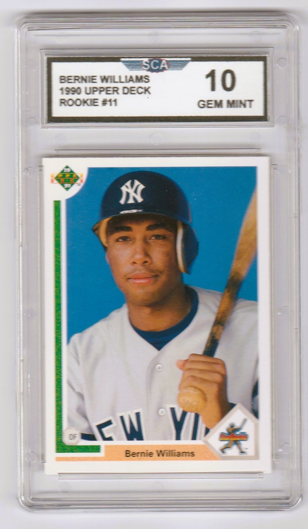 BERNIE WILLIAMS 1990 UPPER Deck Rookie Card - Etsy