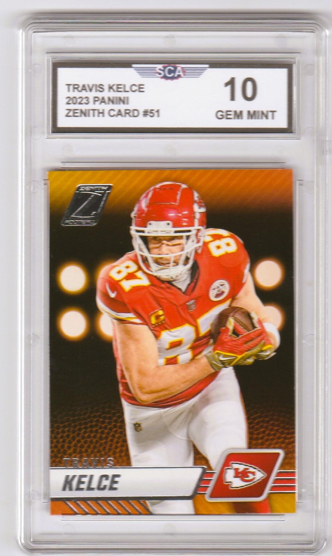 TRAVIS KELCE 2023 PANINI Zenith Card Kansas City Chiefs - Etsy