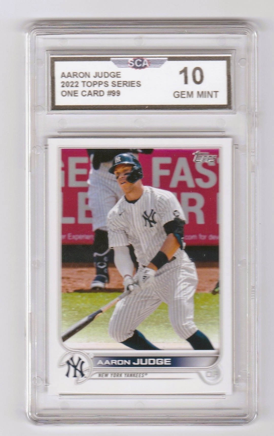 AARON JUDGE 2022 TOPPS Series One Card - Etsy