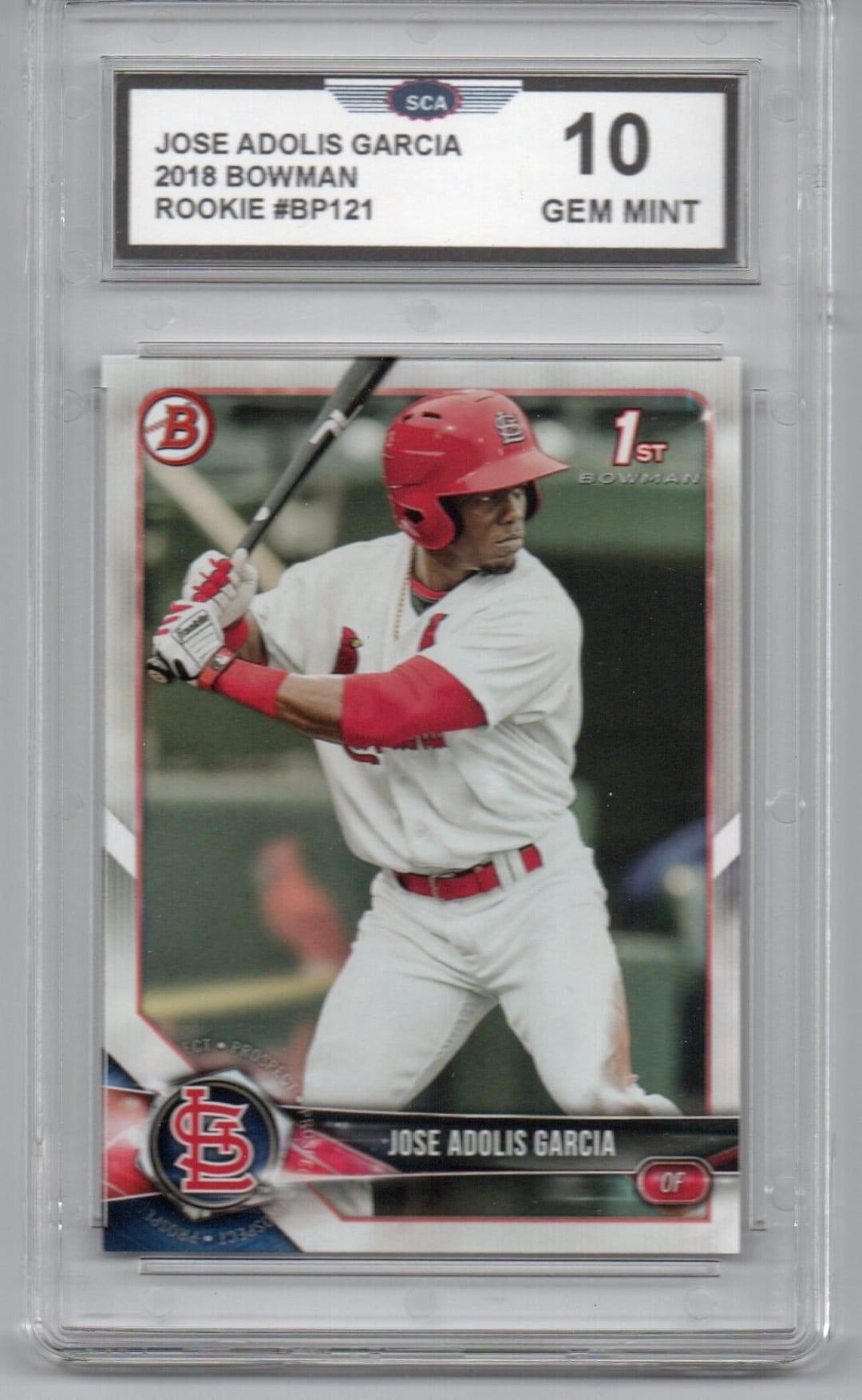 JOSE ADOLIS GARCIA 2018 Bowman Rookie Texas Rangers - Etsy